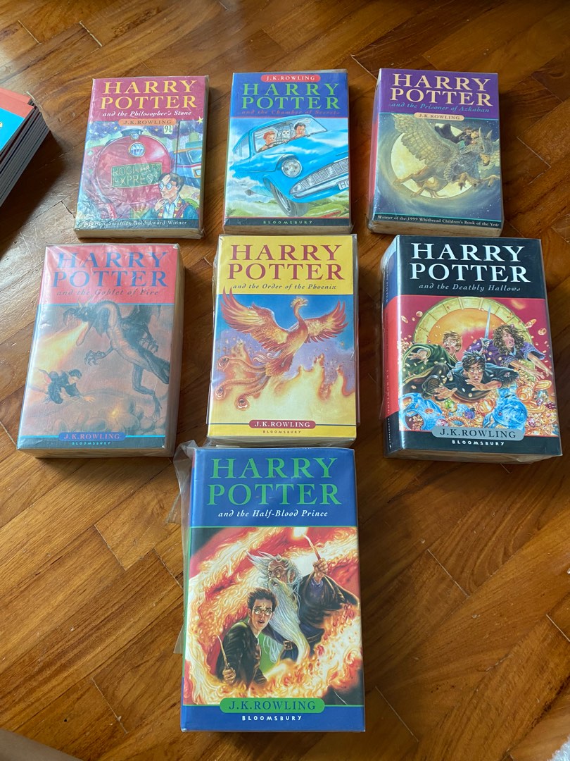 Harry Porter Series 1-7 full collection, Hobbies & Toys, Books ...