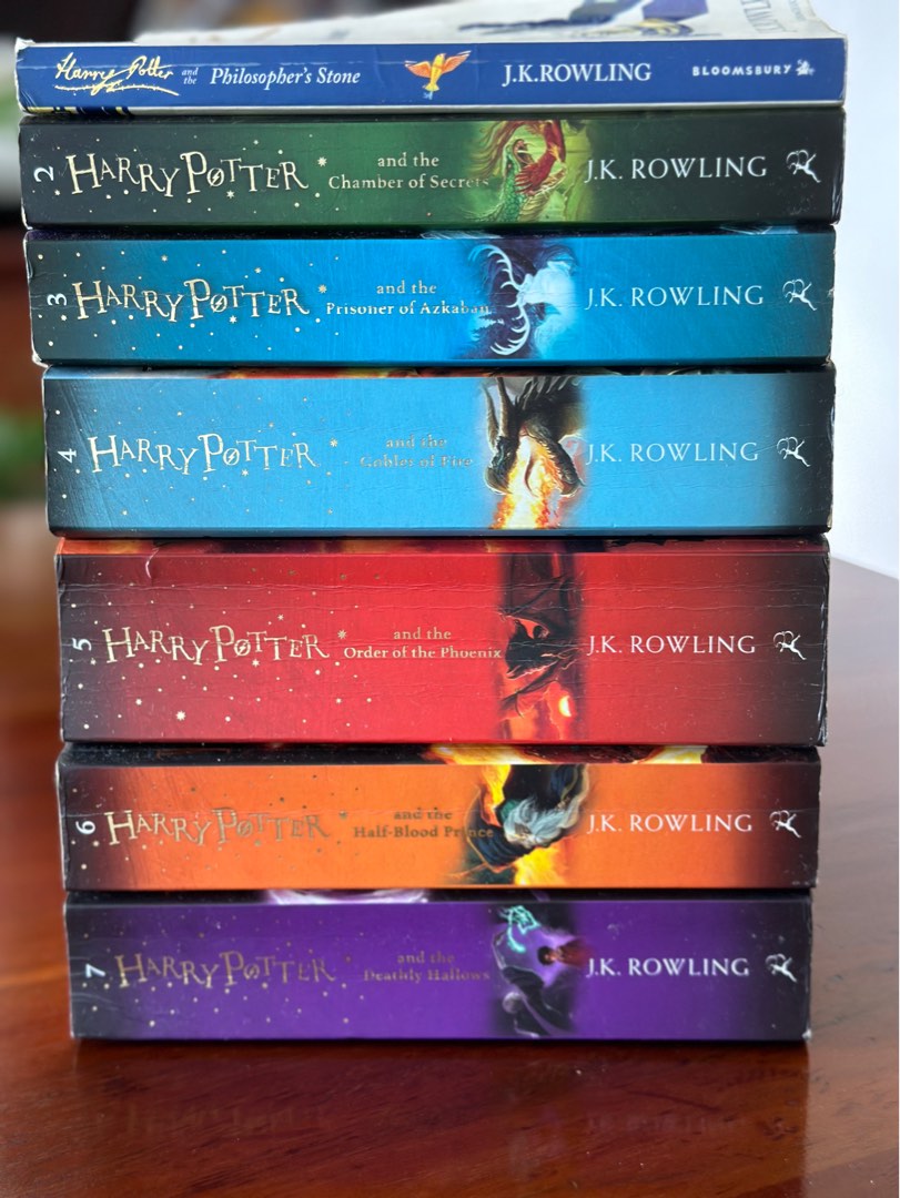 Harry Potter Books(Full Set), Hobbies & Toys, Books & Magazines ...