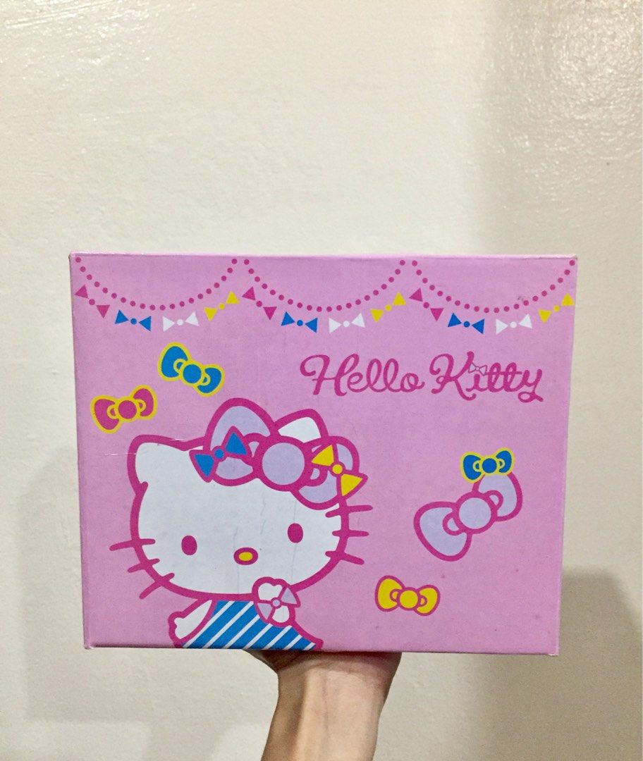 Hello Kitty Christmas Kawaii Hello Kitty Portable Jewelry Box Anime ...