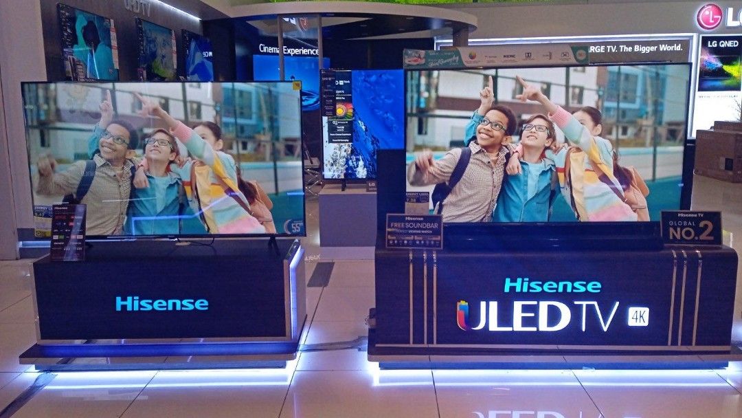 HISENSE 4K UHD SMART TV 32A4GS 43A4GS 50A6H 55A6H 65A6H, TV & Home ...