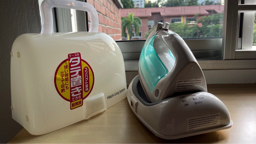 Hitachi cordless steam Iron, TV & Home Appliances, Irons & Steamers on ...