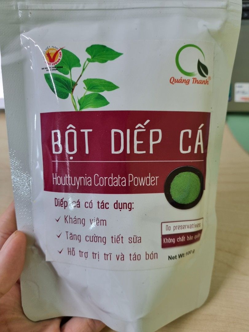 Houttuynia Cordata Powder - made in Vietnam, Food & Drinks, Other Food ...