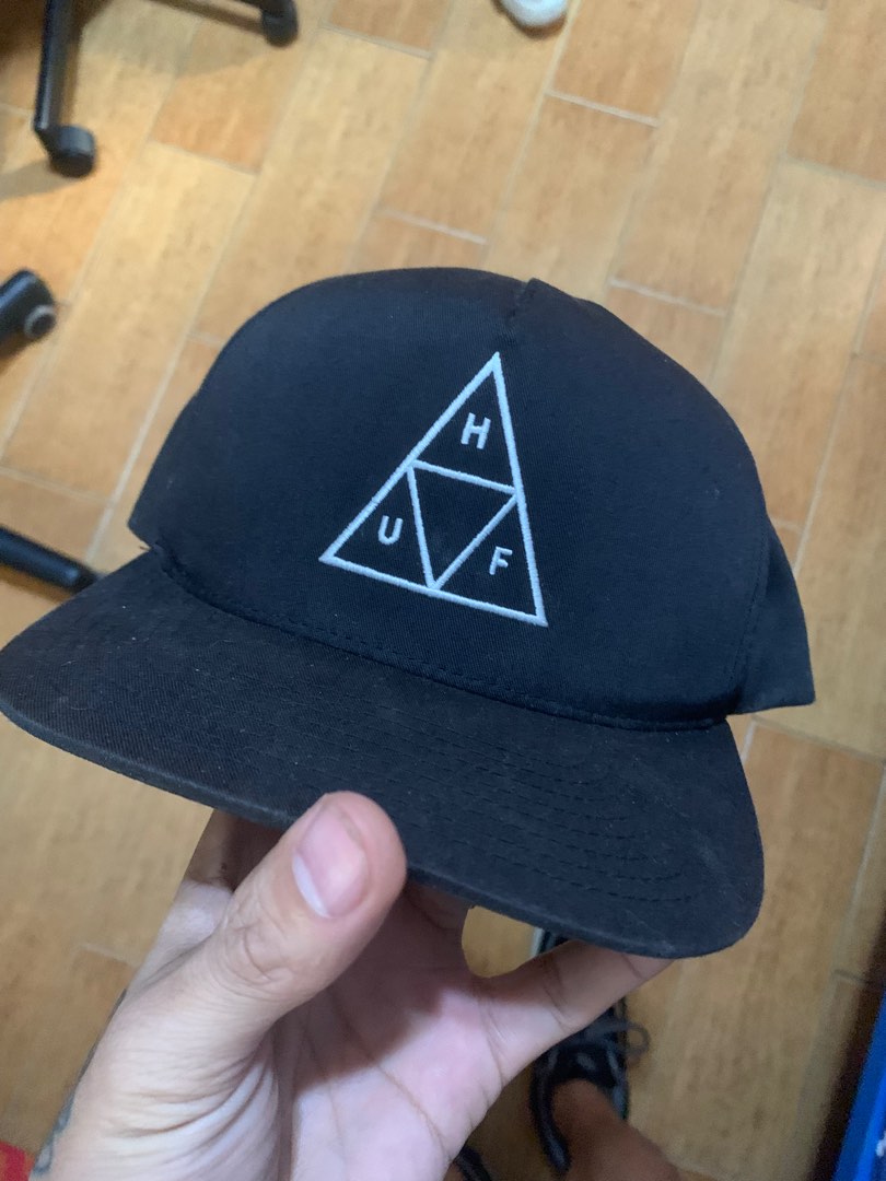 HUF TRIANGLE HAT/CAP, Men's Fashion, Watches & Accessories, Caps & Hats ...