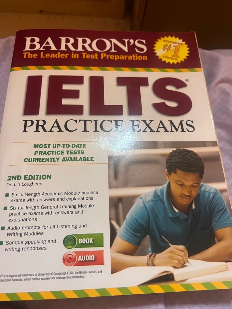 Ielts practice exam book, Hobbies & Toys, Books & Magazines, Textbooks ...