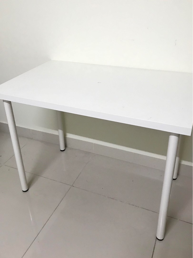 Ikea Linnmon + Ikea Adils (Adjustable), Furniture & Home Living ...