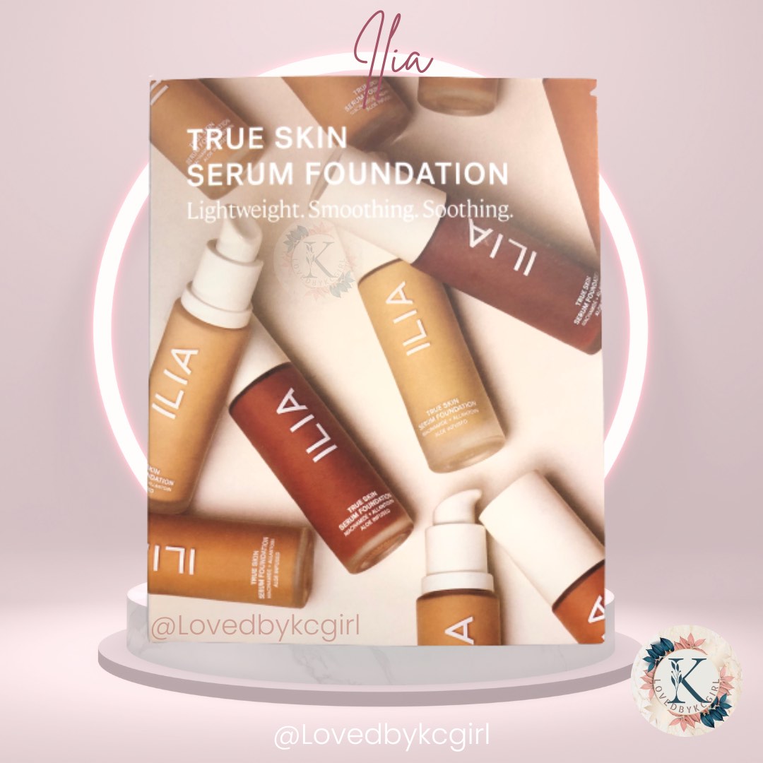 Ilia true skin serum foundation Card sampler, Beauty & Personal Care, Face, Makeup on Carousell
