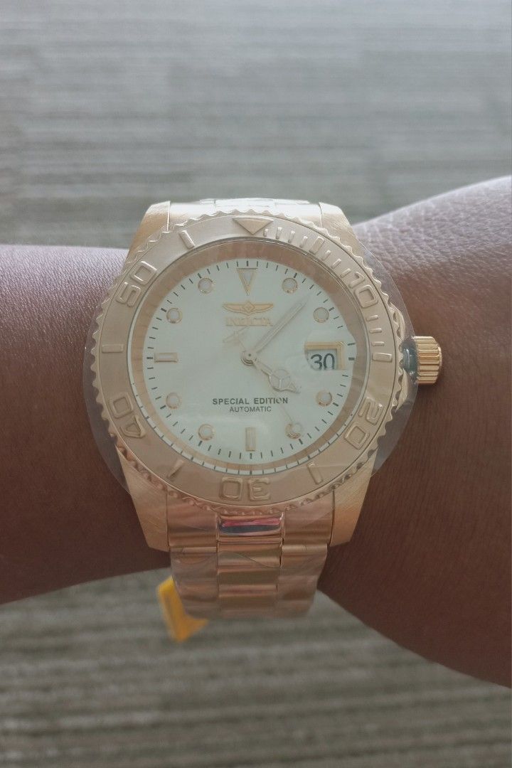 Invicta Special Edition Automatic Gold, Men's Fashion, Watches ...