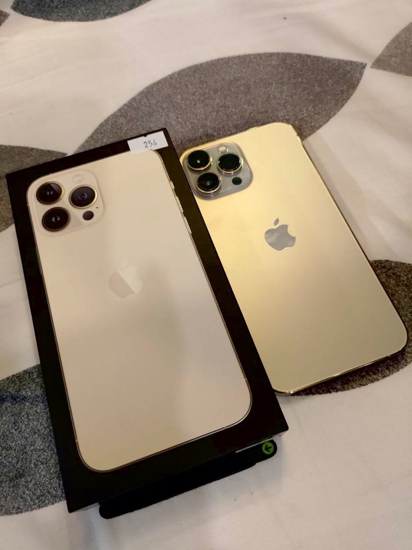 Iphone 13 pro max 256 gb (Gold), Mobile Phones & Gadgets, Mobile Phones ...