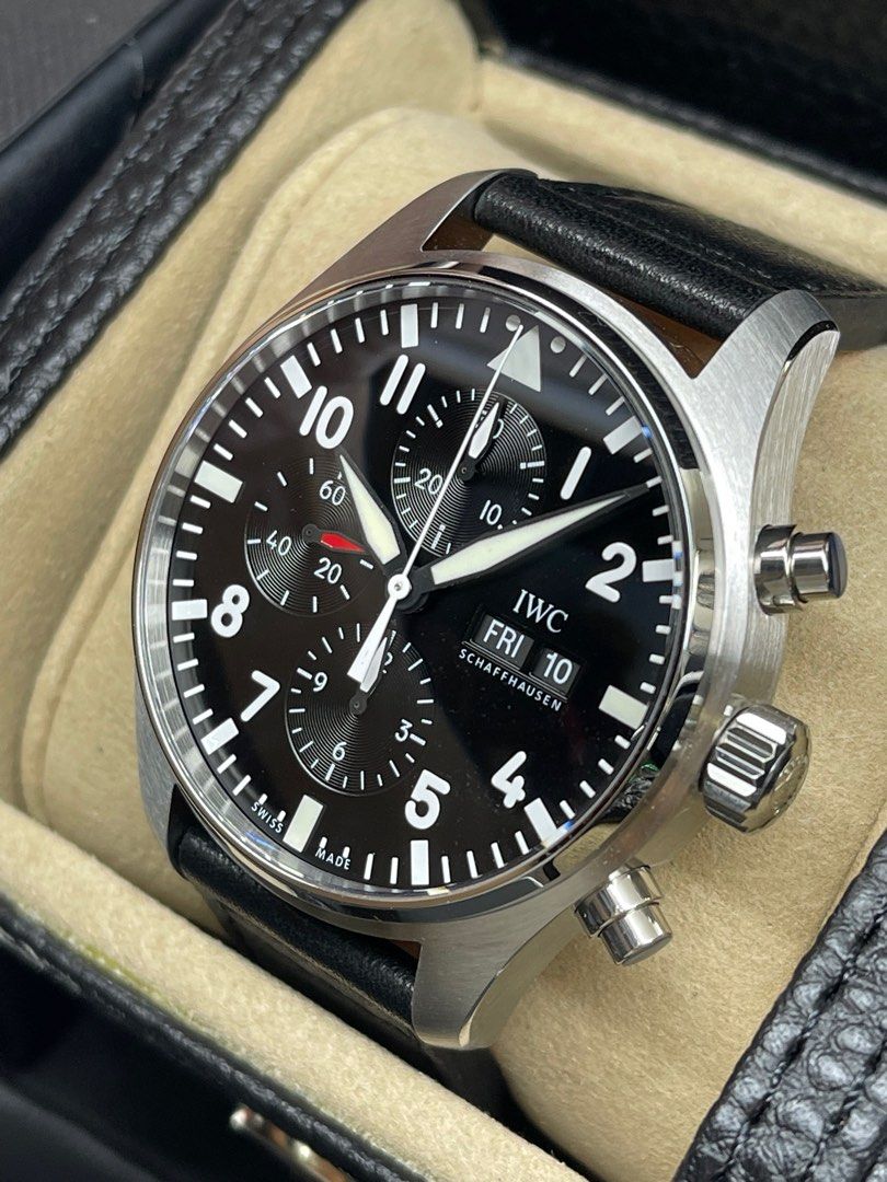IWC pilot chronographs, Men's Fashion, Watches & Accessories, Watches on Carousell