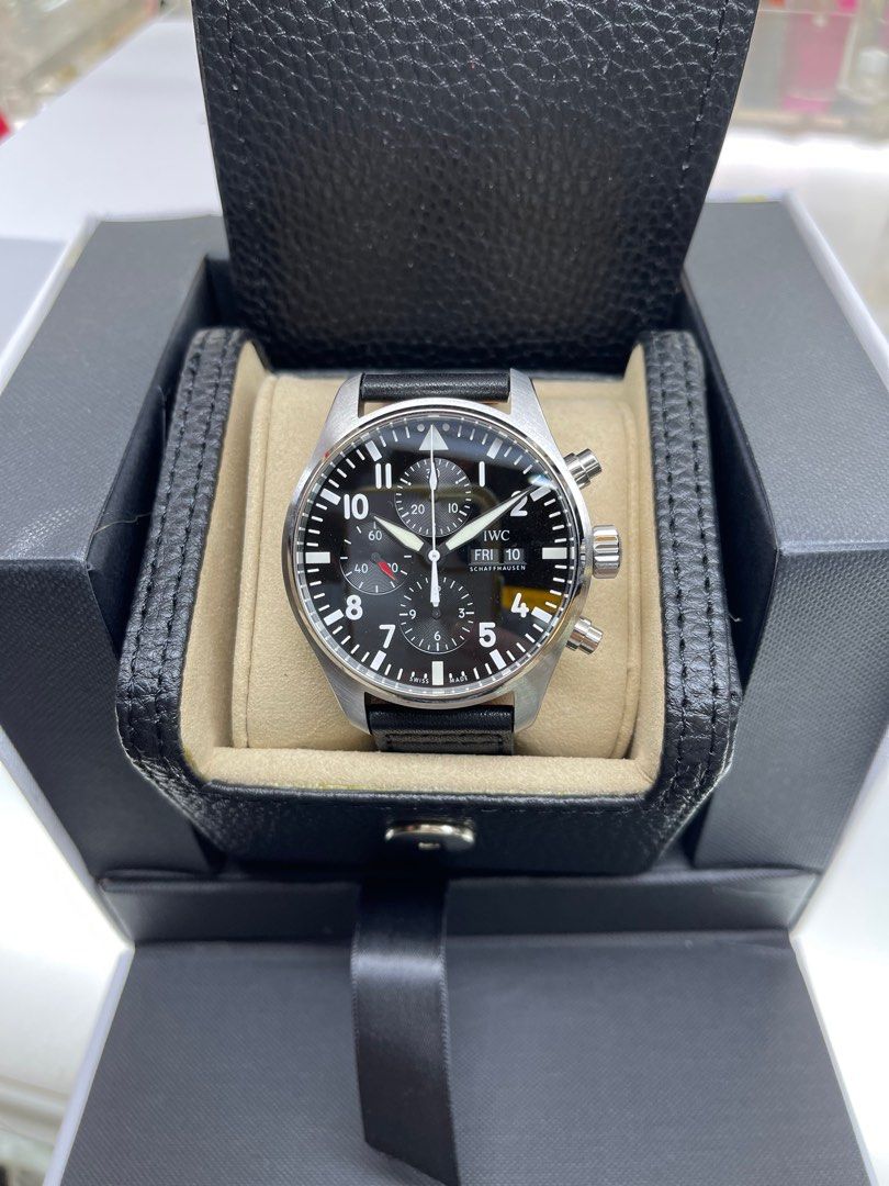 IWC pilot chronographs, Men's Fashion, Watches & Accessories, Watches on Carousell