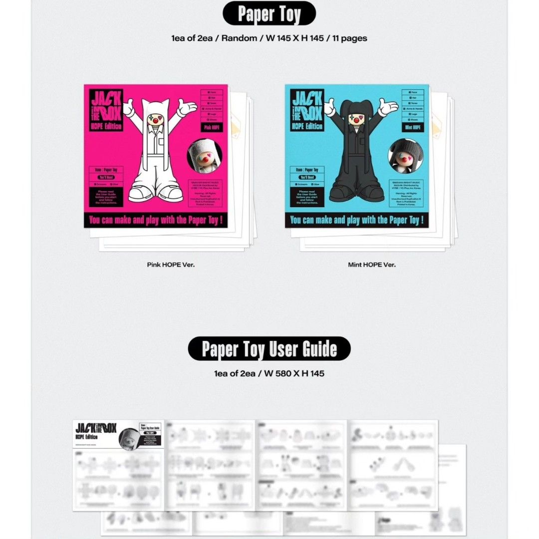 J-HOPE JITB HOPE EDITION, Hobbies & Toys, Memorabilia & Collectibles, K ...
