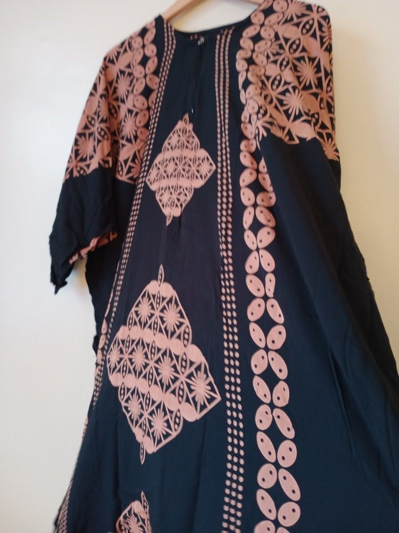 Jumbo rayon raftan, Women's Fashion, Dresses & Sets, Dresses on Carousell