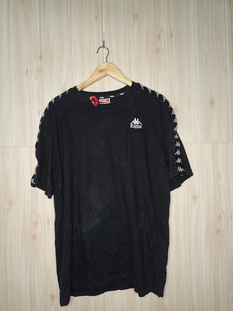 KAPPA SIDE TAPE, Men's Fashion, Tops & Sets, Tshirts & Polo Shirts on ...