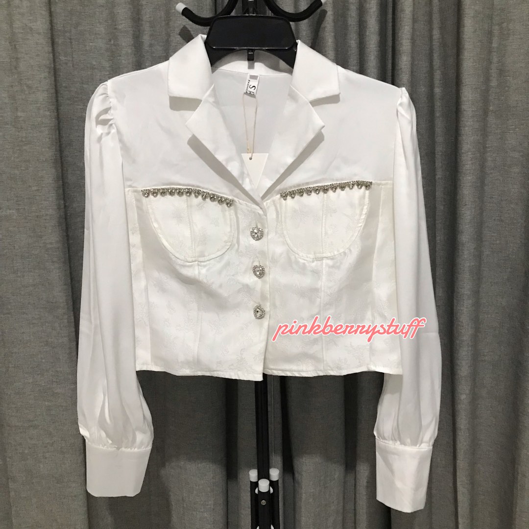 Kemeja Satin Import Bangkok BKK / Kemeja Crop Satin Mewah / Kemeja Silk ... Kemeja Satin Import Bangkok BKK / Kemeja Crop Satin Mewah / Kemeja Silk ...