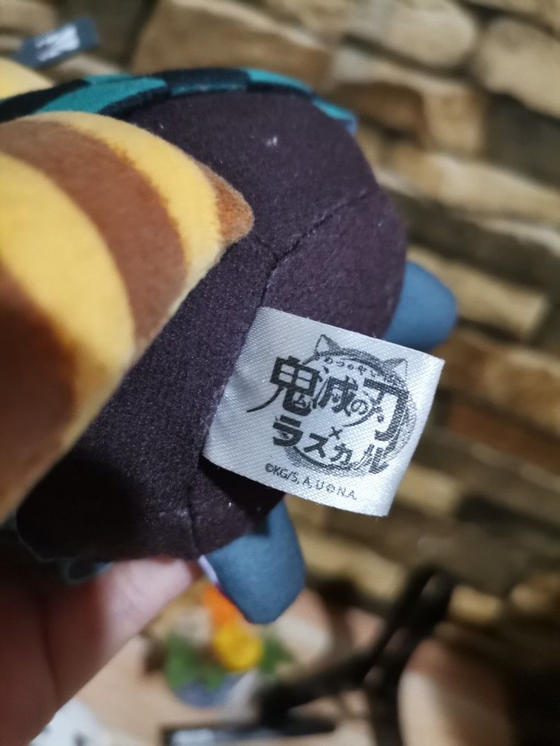 Kimetsu no Yaiba x Rascal Tanjiro Plush toy, Hobbies & Toys, Toys ...