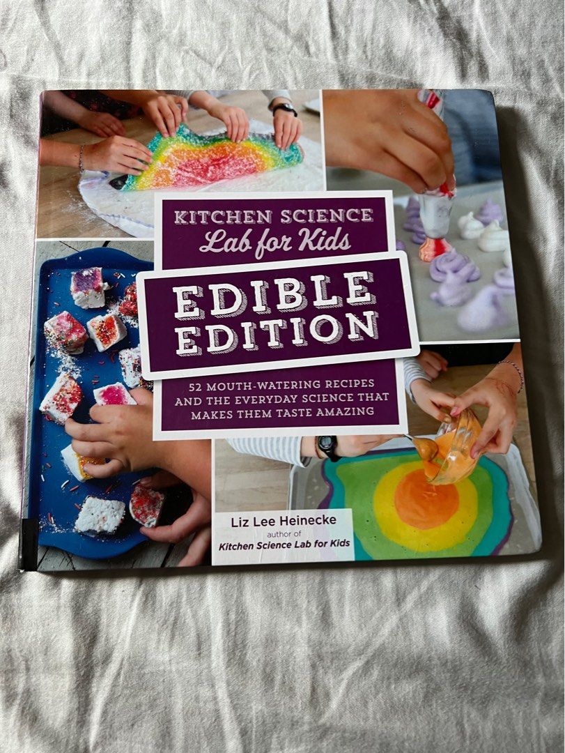 Kitchen Science Lab for kids - Edible Eddition, 興趣及遊戲, 書本 & 文具, 小朋友書 ...