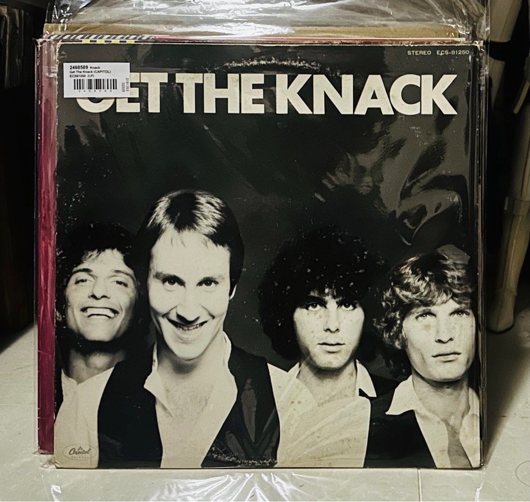 Knack | Get The Knack LP Vinyl Records Plaka, Hobbies & Toys, Music ...