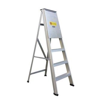 LADDERMENN ALUMINIUM HEAVY DUTY A-SHAPE STEP LADDER (4 STEPS TO 24 ...