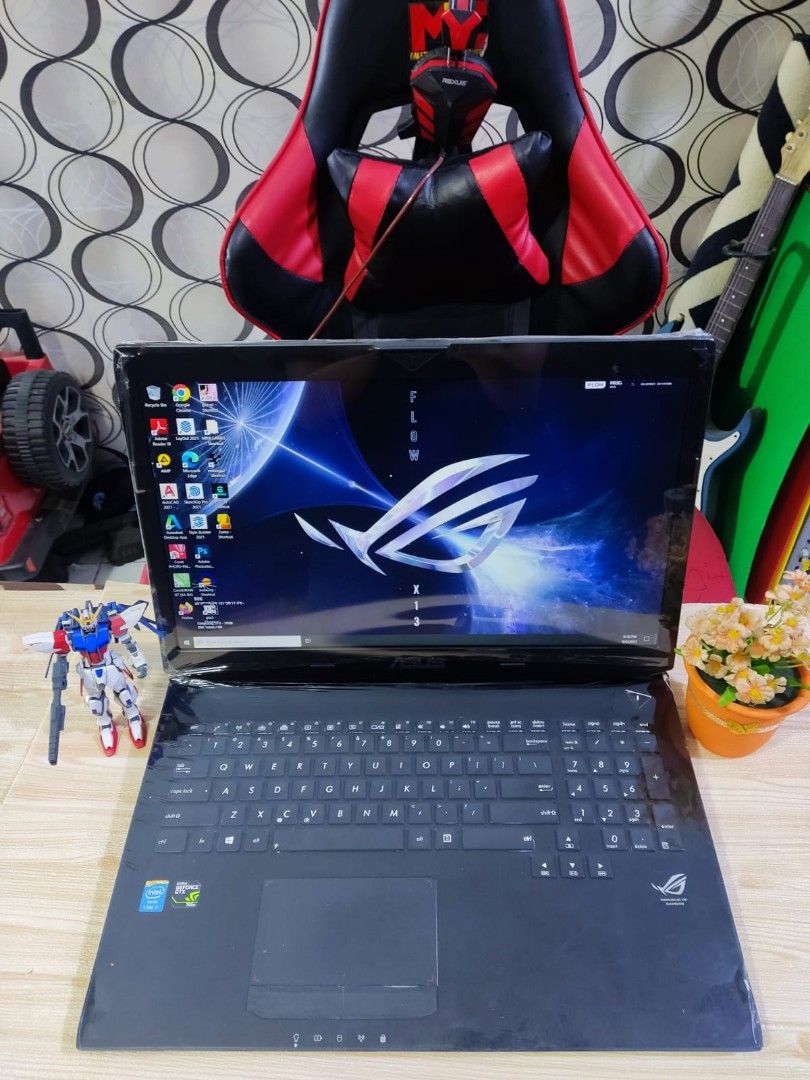 Laptop Gaming Asus Rog G750 Core i7 Ram 16gb SSD 256gb VGA Nvidia LED ...