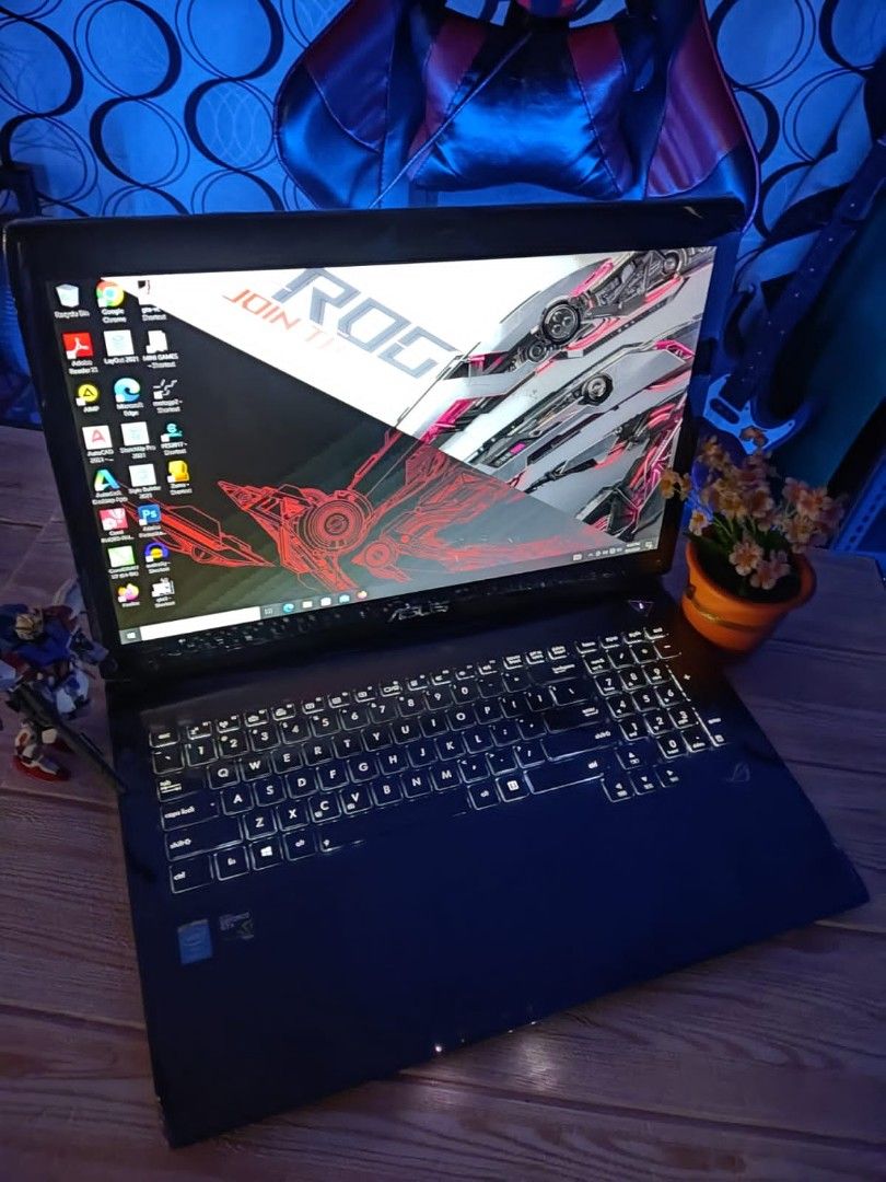 Laptop Gaming Asus Rog G750 Core i7 Ram 16gb SSD 256gb VGA Nvidia LED ...