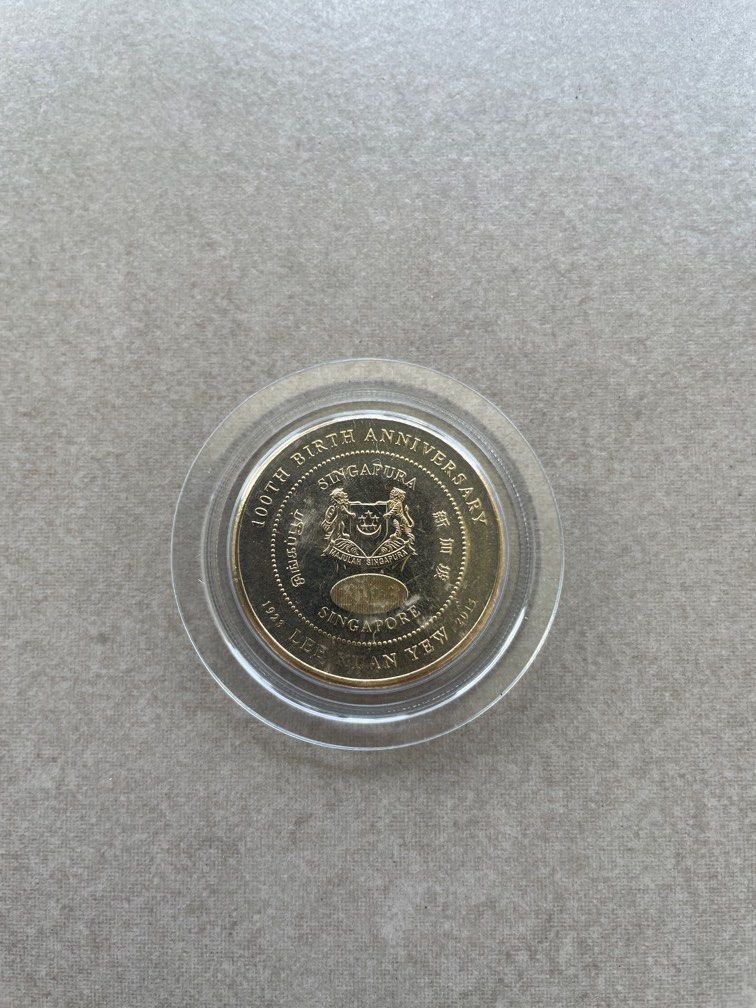 Lee Kuan Yew (LKY) 100 coins, Hobbies & Toys, Memorabilia ...