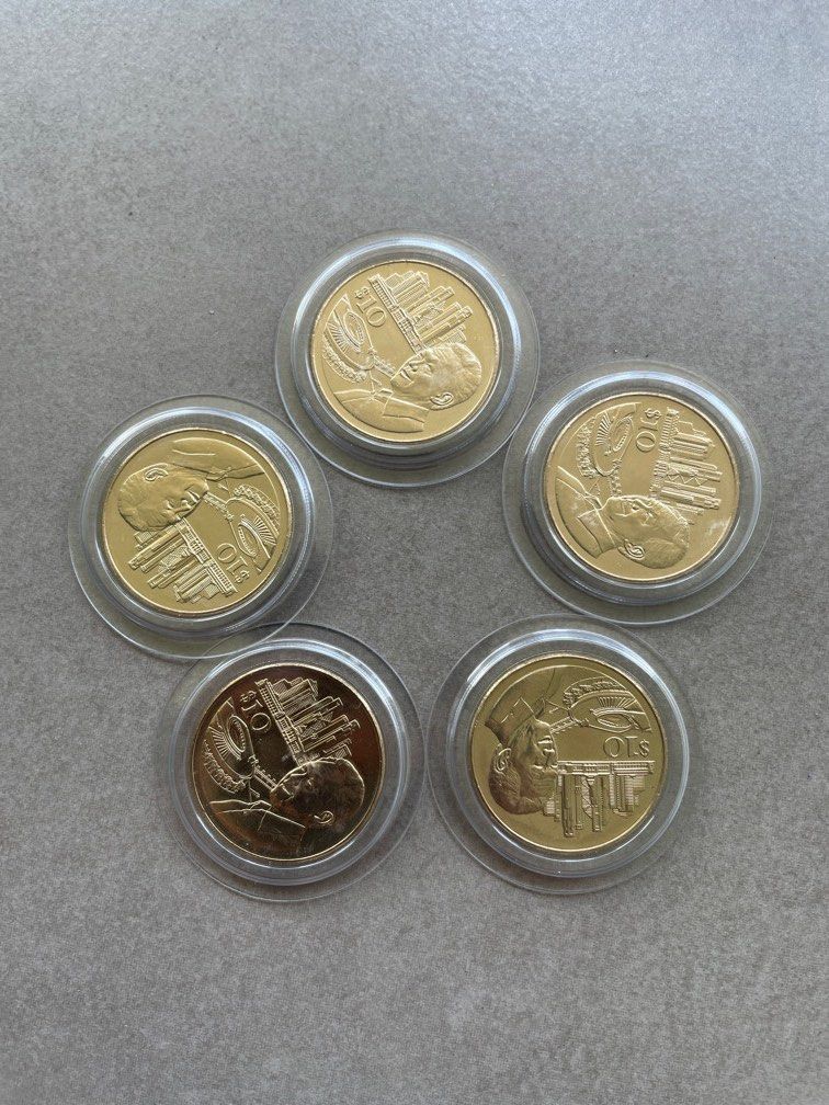 Lee Kuan Yew (LKY) 100 coins, Hobbies & Toys, Memorabilia ...