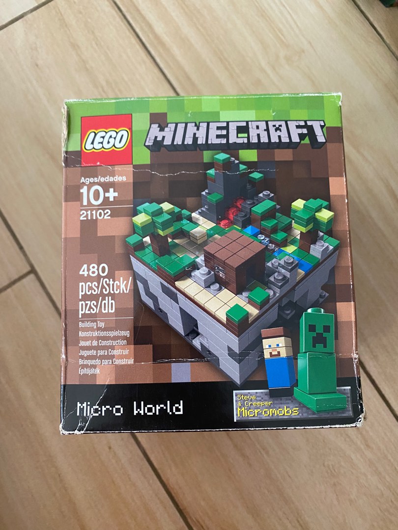 Lego 21102 Minecraft Micro World, Hobbies & Toys, Toys & Games on Carousell