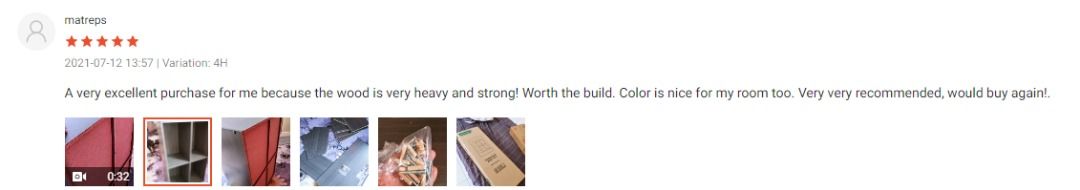 LEXIS Multi-Sizes Wooden Board Storage Box Cabinet Book Shelf Space ...