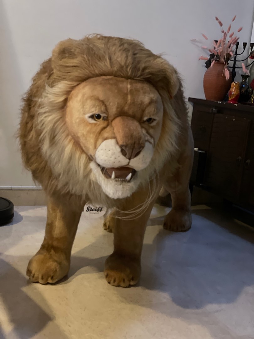 Life size lion, Furniture & Home Living, Home Decor, Other Home Decor ...