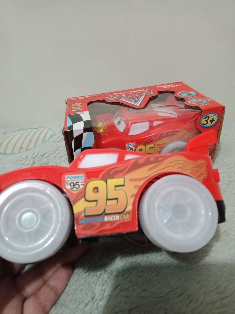 Lightning Mcqueen Lights and Sounds Car, Hobbies & Toys, Toys & Games ...