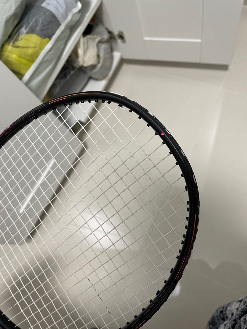 Lining axforce 80 badminton racket, Sports Equipment, Sports & Games ...