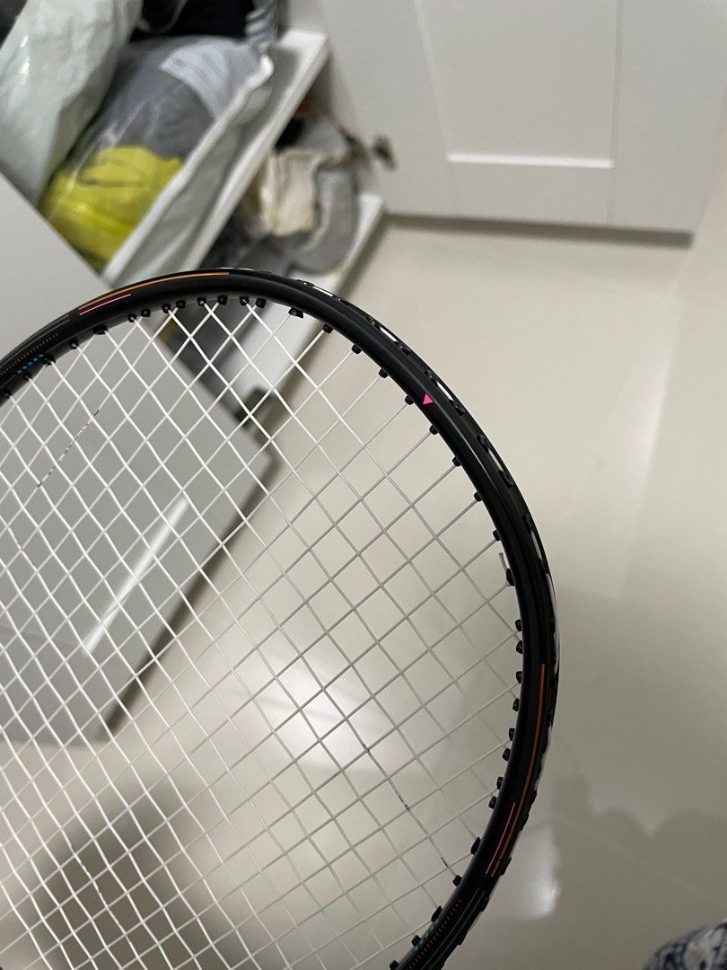 Lining axforce 80 badminton racket, Sports Equipment, Sports & Games ...