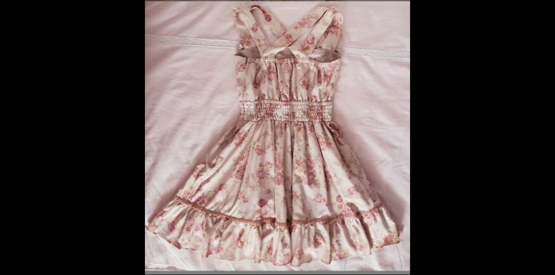 LIZ LISA Authentic RARE Floral Pink JSK Dress | Himegyaru Gyaru Y2K Princess Lizlisa Lolita ...