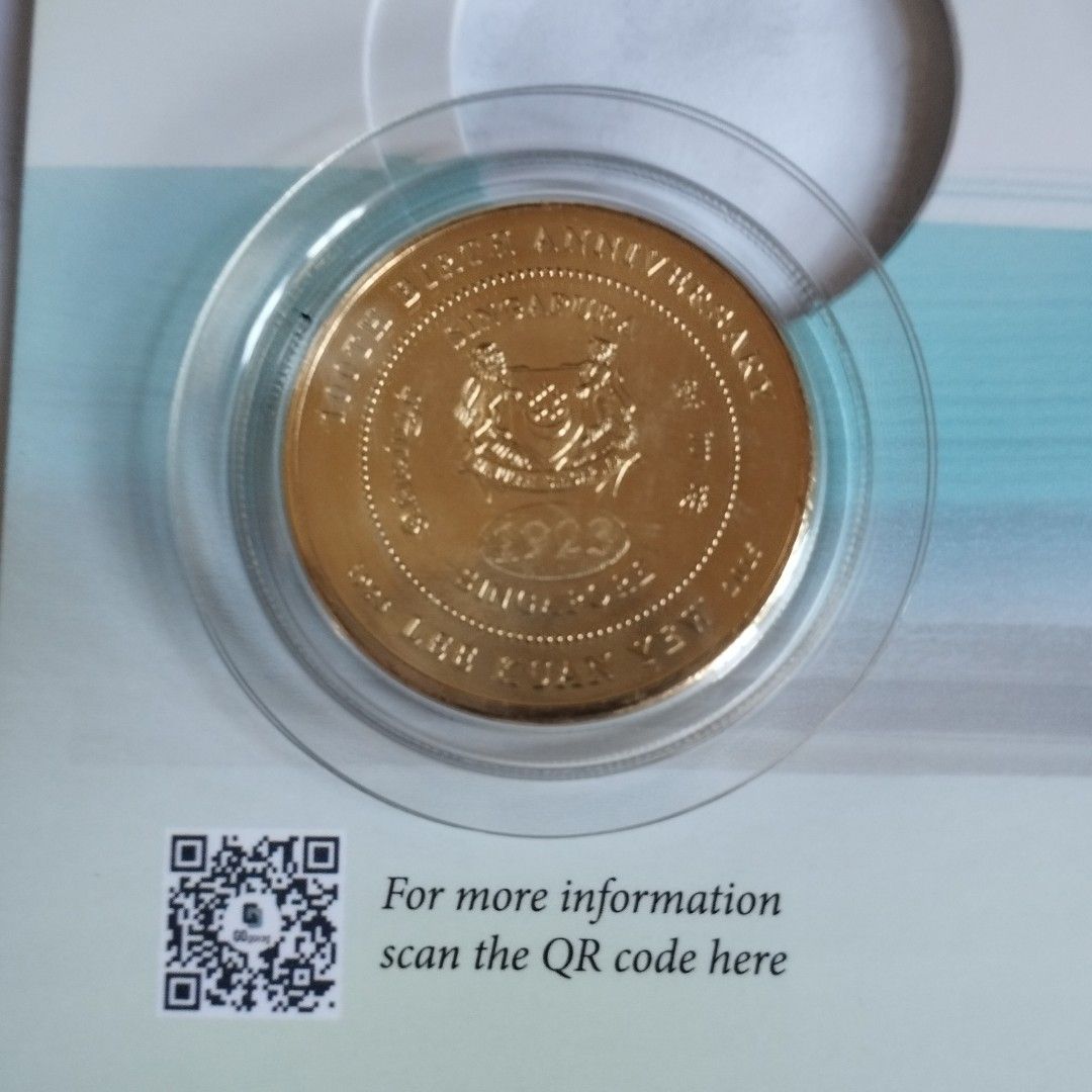 LKY coin 100th birth anniversary, Hobbies & Toys, Memorabilia ...