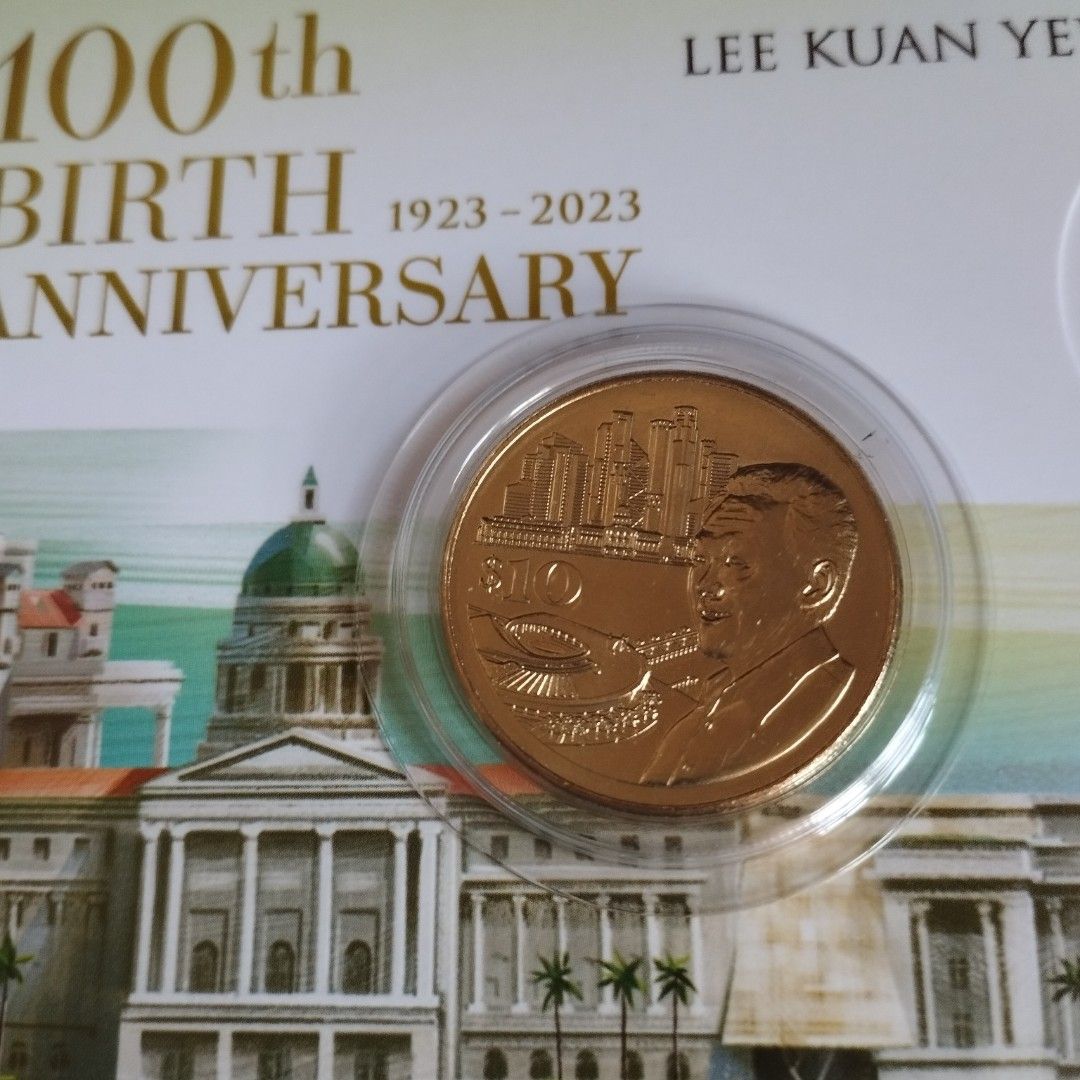 LKY coin 100th birth anniversary, Hobbies & Toys, Memorabilia ...