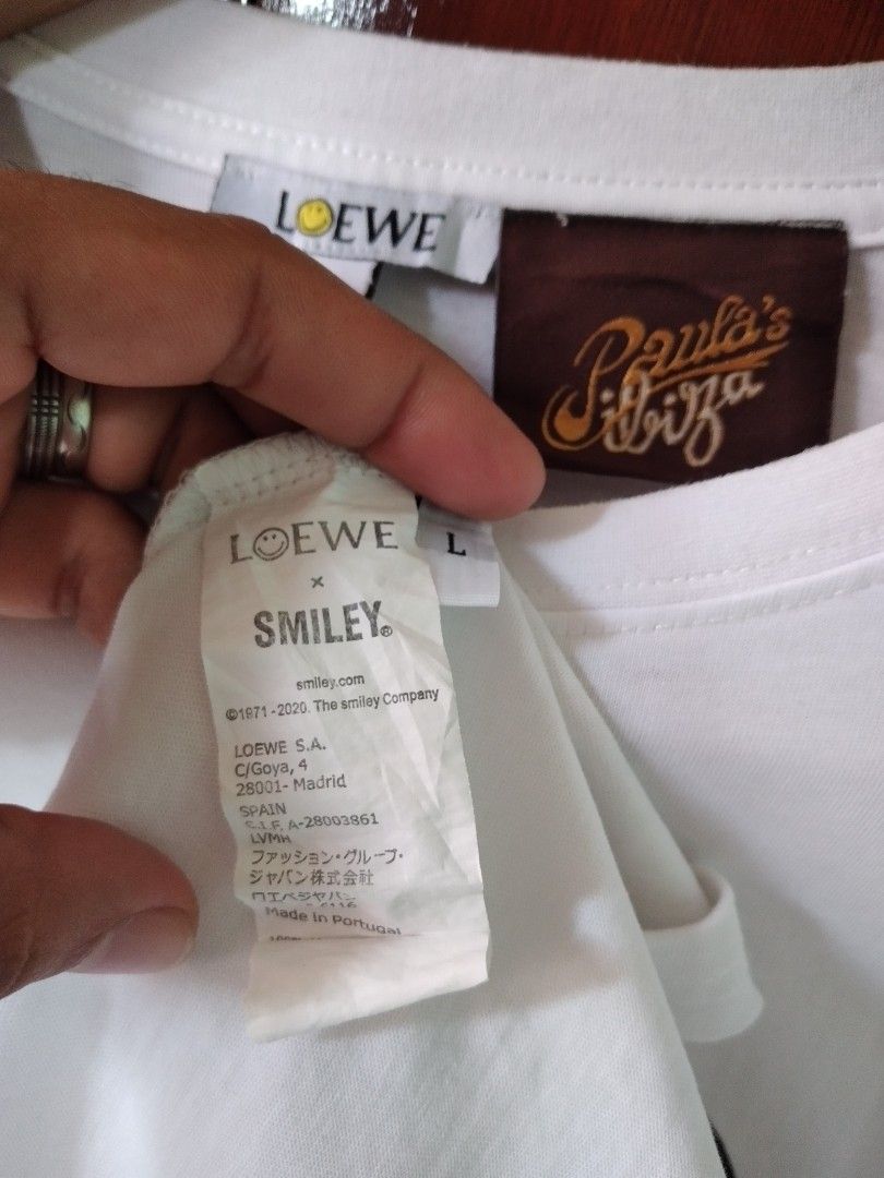Loewe x Smiley Paula Ibiza Shirt, Men's Fashion, Tops & Sets, Tshirts ...