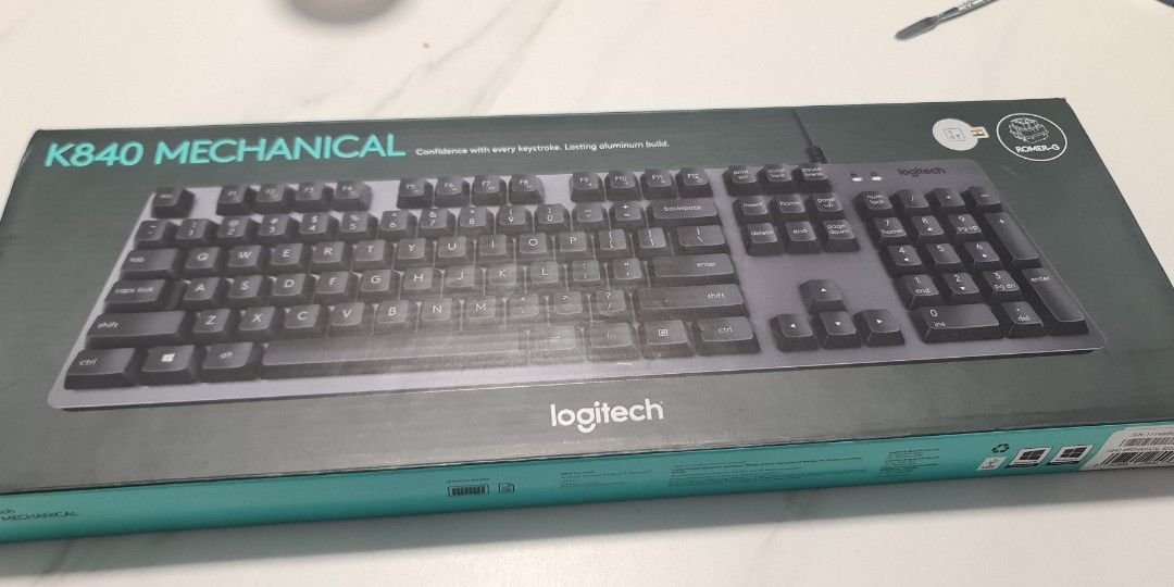 Logitech K840 Mechanical Keyboard, Computers & Tech, Parts & Accessories, Computer Keyboard on ...