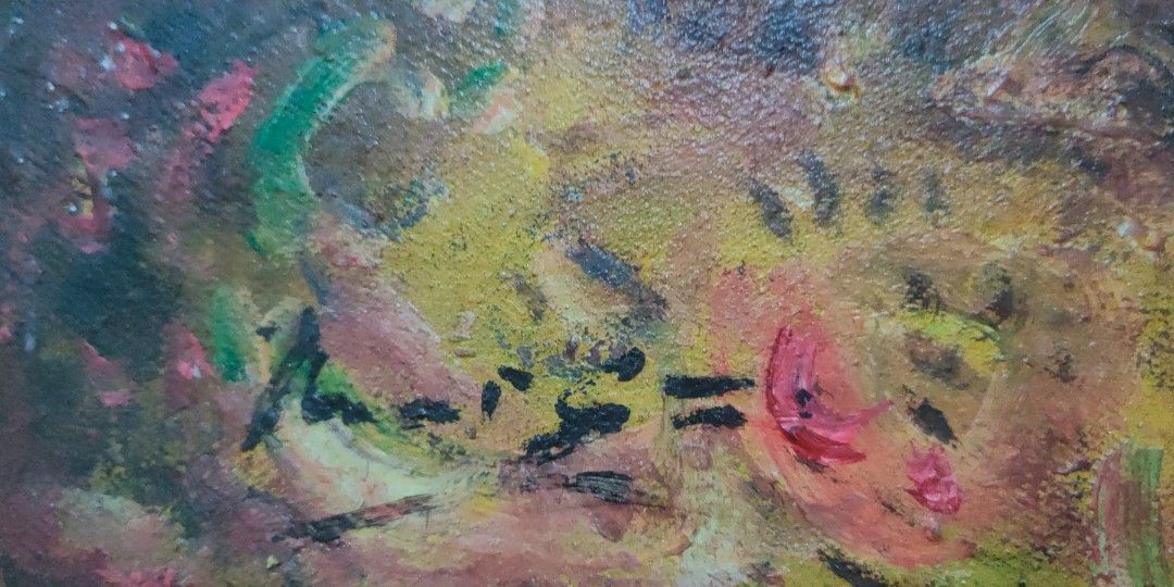 Lukisan oil on canvas karya imam s tema stile live, Antik, Pajangan di ...