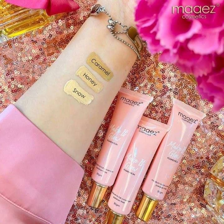 Maaez Foundation, Beauty & Personal Care, Face, Makeup on Carousell