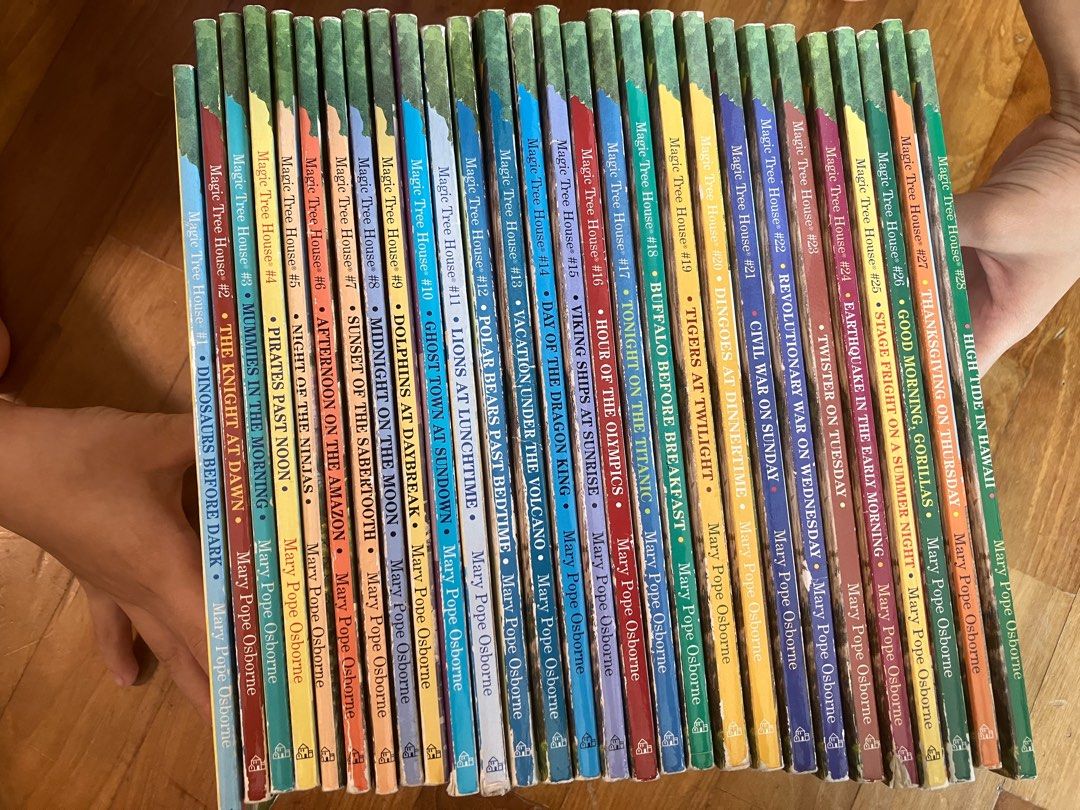 Magic tree house (1-28), Hobbies & Toys, Books & Magazines, Children's ...