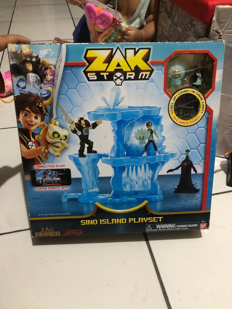 Mainan Figure Zak Storm Sino Island Playset original Bandai, Toys ...