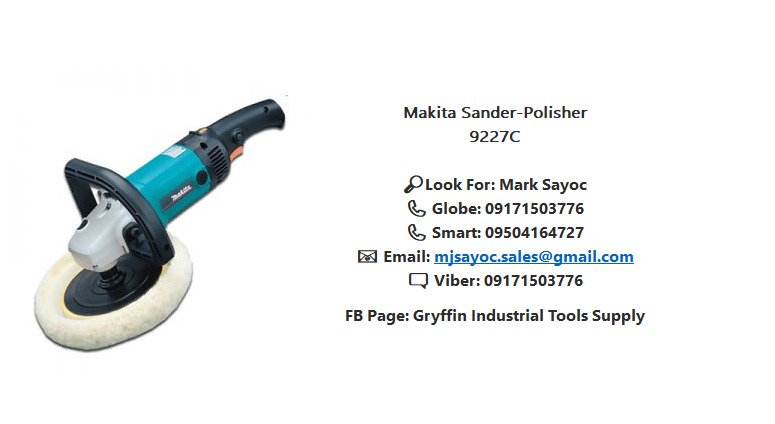 Makita Sander-Polisher 9227C, Commercial & Industrial, Industrial ...