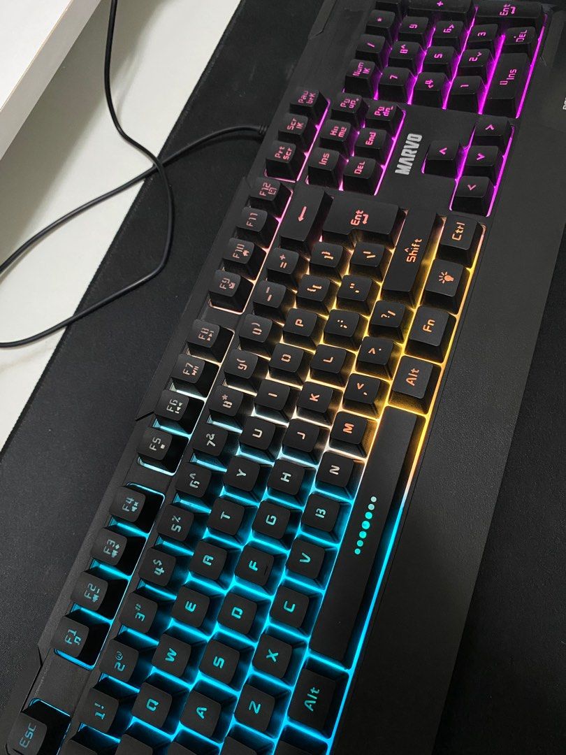 Marvo keyboard rgb, Computers & Tech, Parts & Accessories, Computer ...
