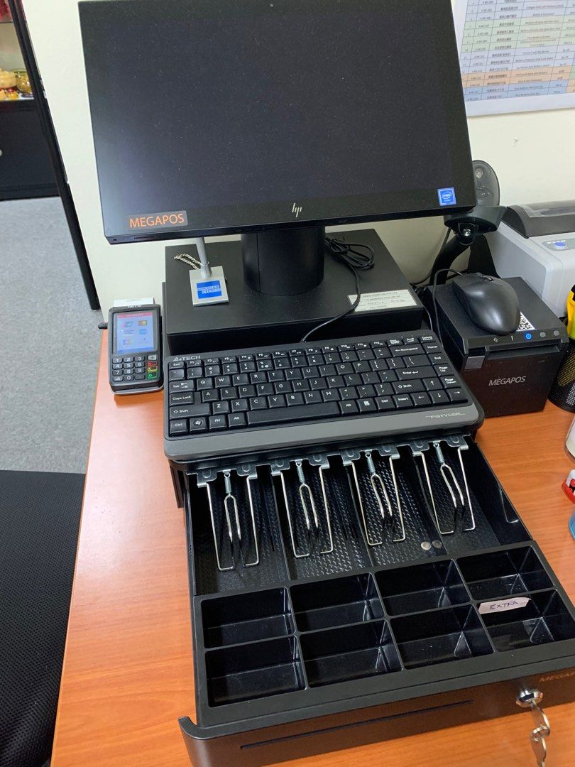 MEGAPOS POS System (Cashier Payment System), Computers & Tech, Office ...