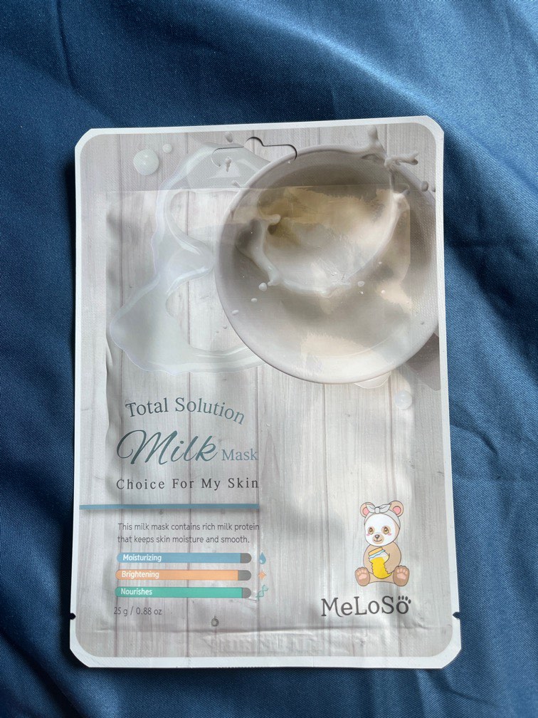 Meloso Milk Mask, Beauty & Personal Care, Face, Face Care on Carousell