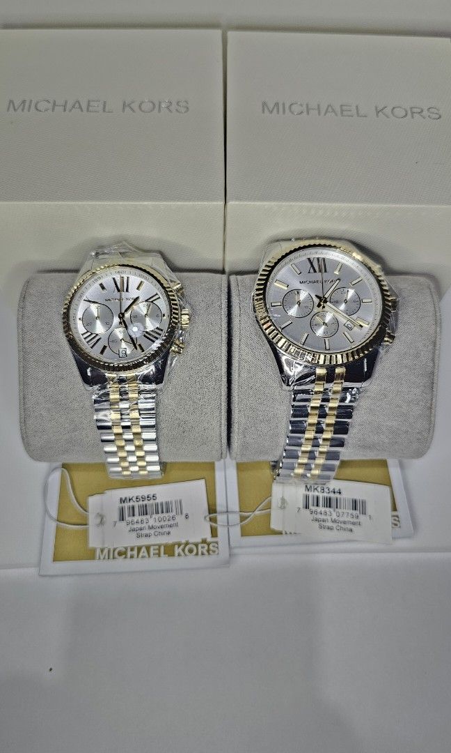 Michael Kors mk5955 mk8344, Luxury, Watches on Carousell