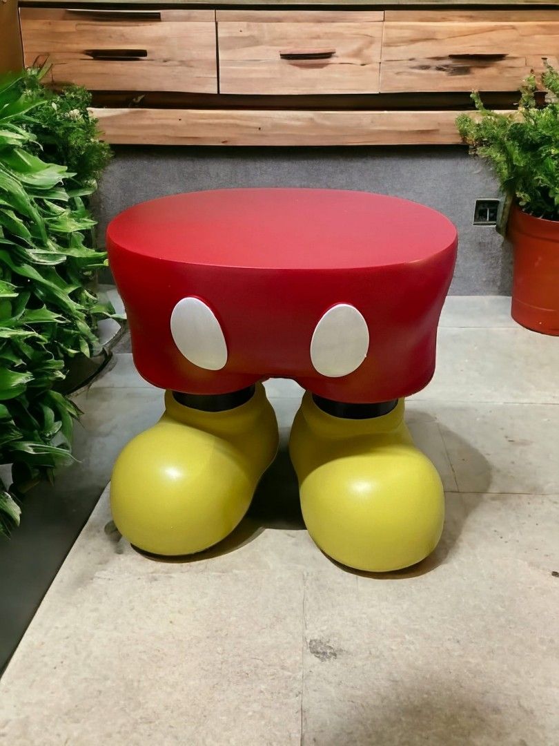 Mickey Design Side Table Sitting Stool Quality on Carousell