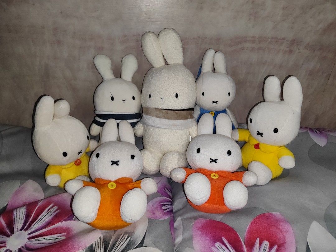 Miffy Bundle Set Plush Toy, Hobbies & Toys, Toys & Games on Carousell