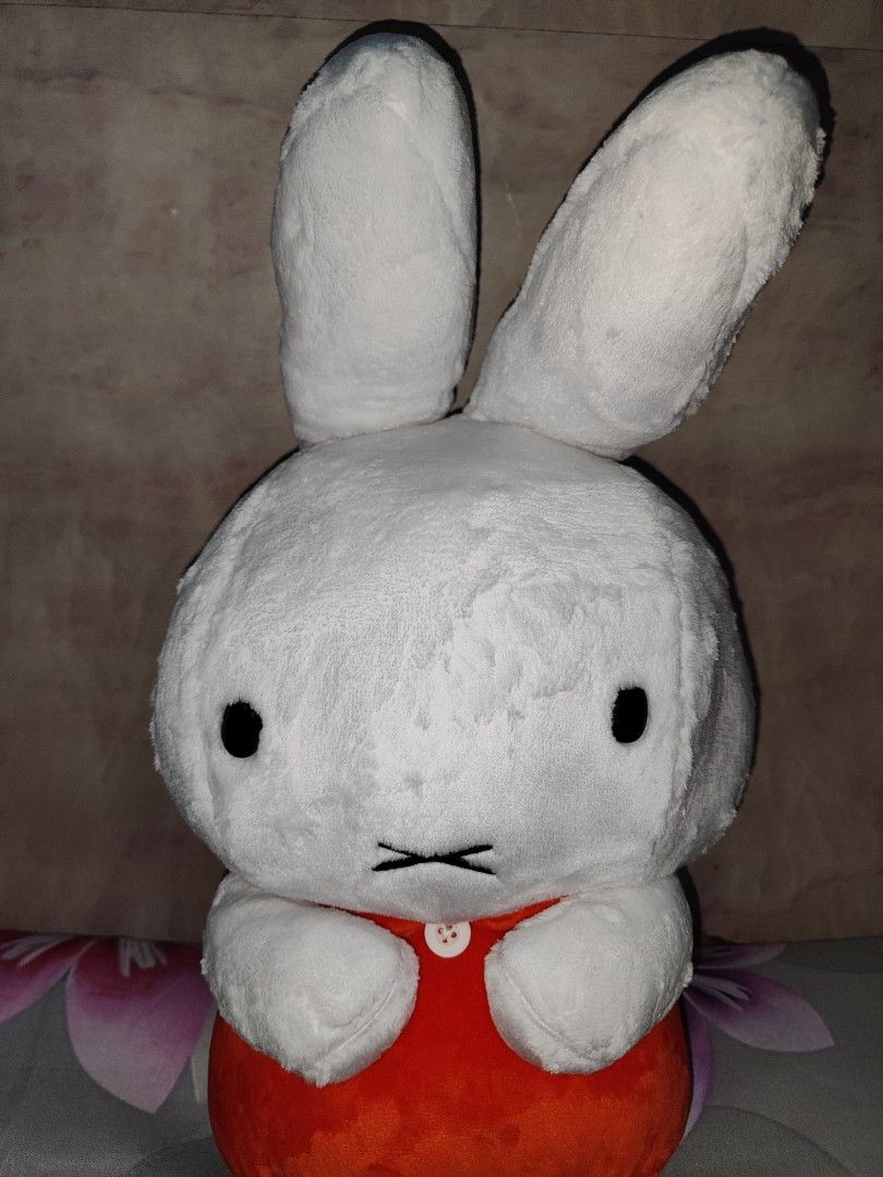Miffy Red #2 Plush Toy, Hobbies & Toys, Toys & Games on Carousell