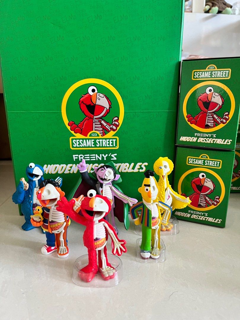 Mighty Jaxx Sesame Street x Jason Freeny Half Dissection Blind Box Art ...